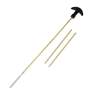 Yutoner Rifle Gun Barrel Cleaning Kits for .177/.22 (4.5/5.5mm) Caliber, Pistols Airgun Gun Care Cleaning Rod Brush Set for Hunting and Shooting