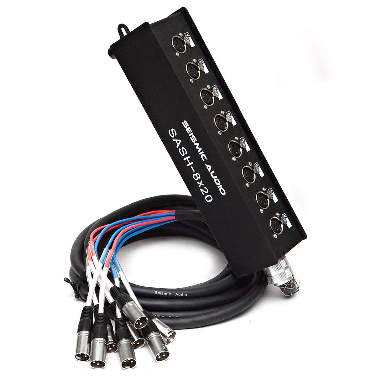 Seismic Audio - SASH-4x35 - 4 Channel XLR Send Sub Snake Cable - 35 Feet