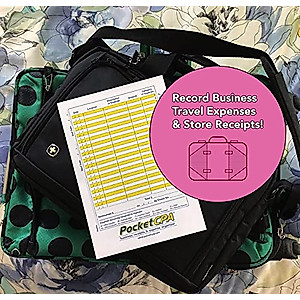 Receipts Organizer & Expense Envelopes. Receipt Organizer Envelopes That Record Business Expenses, Store Receipts and Log Auto Mileage. Organizes Receipts. Saves Taxes. 12/Pack. by PocketCPA.