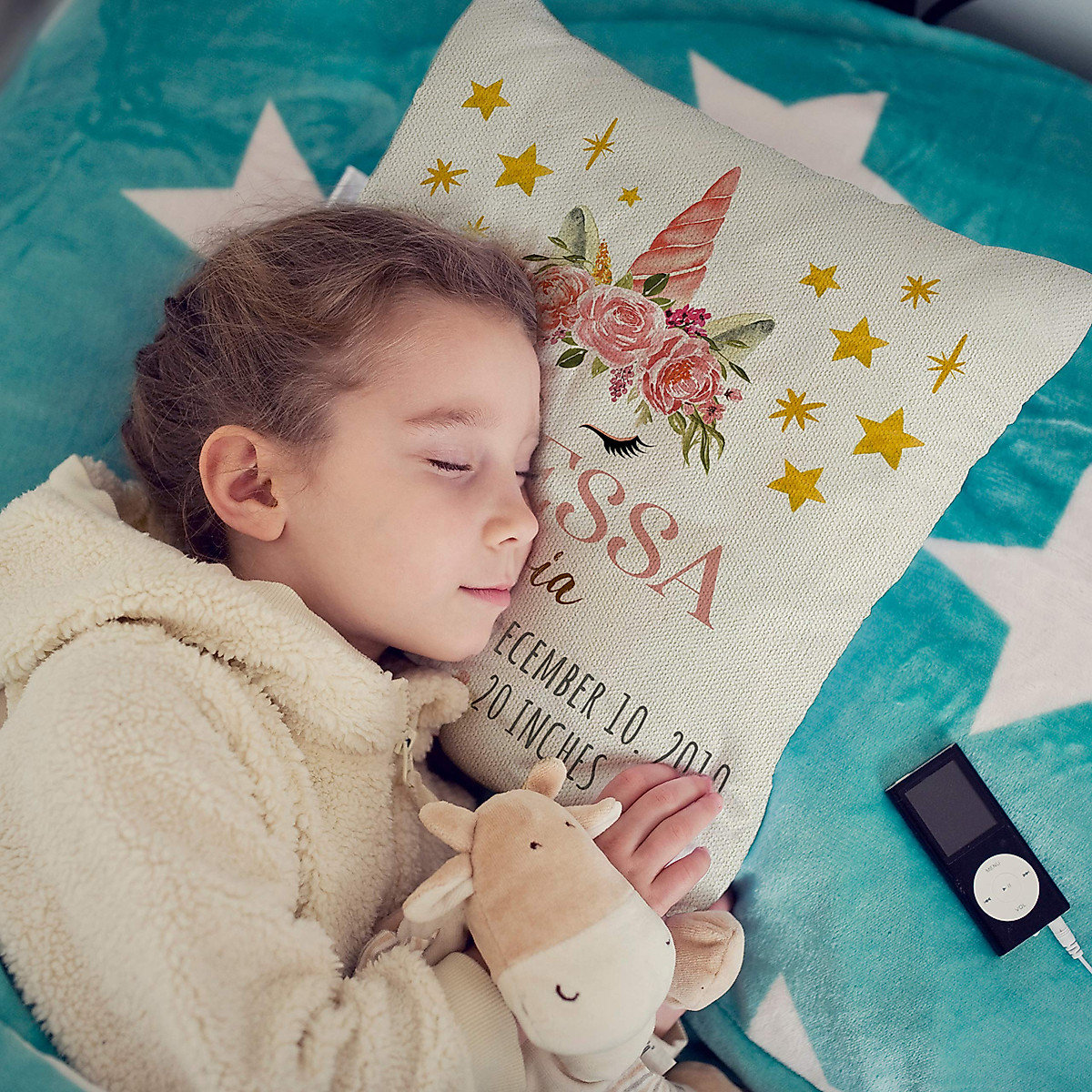 Zexpa Apparel Personalized 18" Square Cotton Canvas Print Throw Pillow Cover for Car Club Festival Valentine's Day