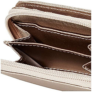 Kipling Women's Tops Wallet, Compact, Practical, Nylon Travel Card Holder, Metallic Glow