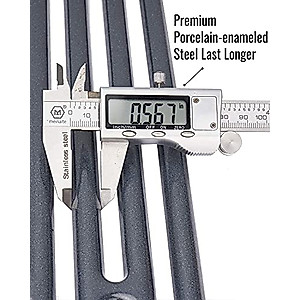 SHINESTAR Porcelain-Enameled Grates Replacement for Weber Spirit 300 Series, E-310/330, Genesis Silver/Gold B & C, 17.4 x 11.8 Inch, 2-Pack