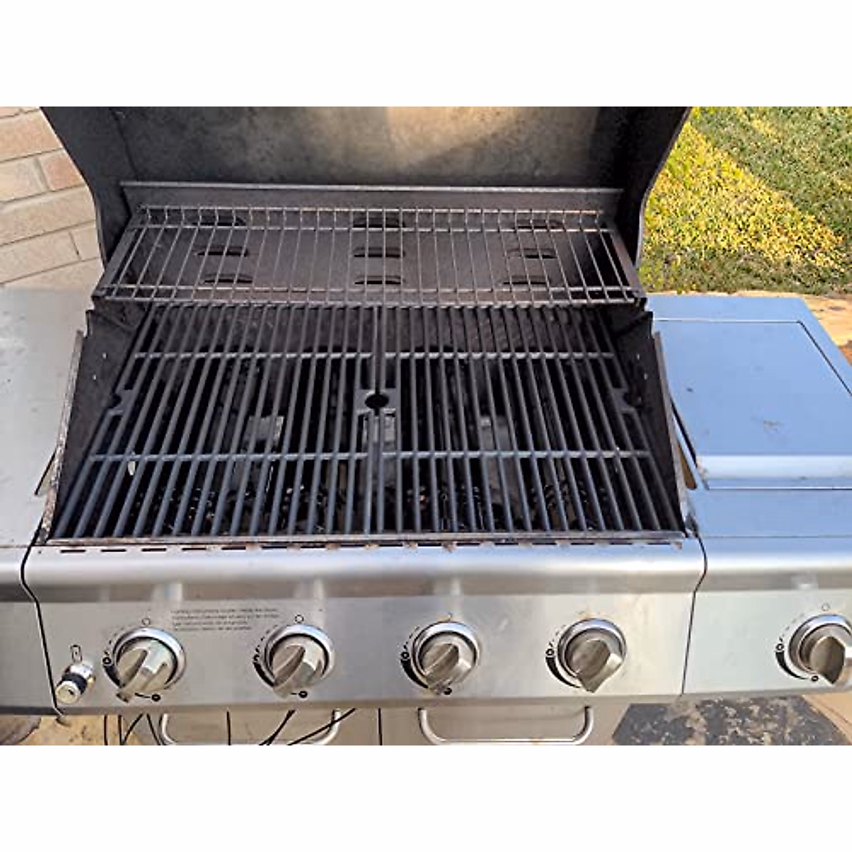 Cast Iron Cooking Grates for 720-0830H 720-0783E BHG 720-0783W Members Mark 720/730-0830G 720-0789C Kenmore 122.33492410 Grills