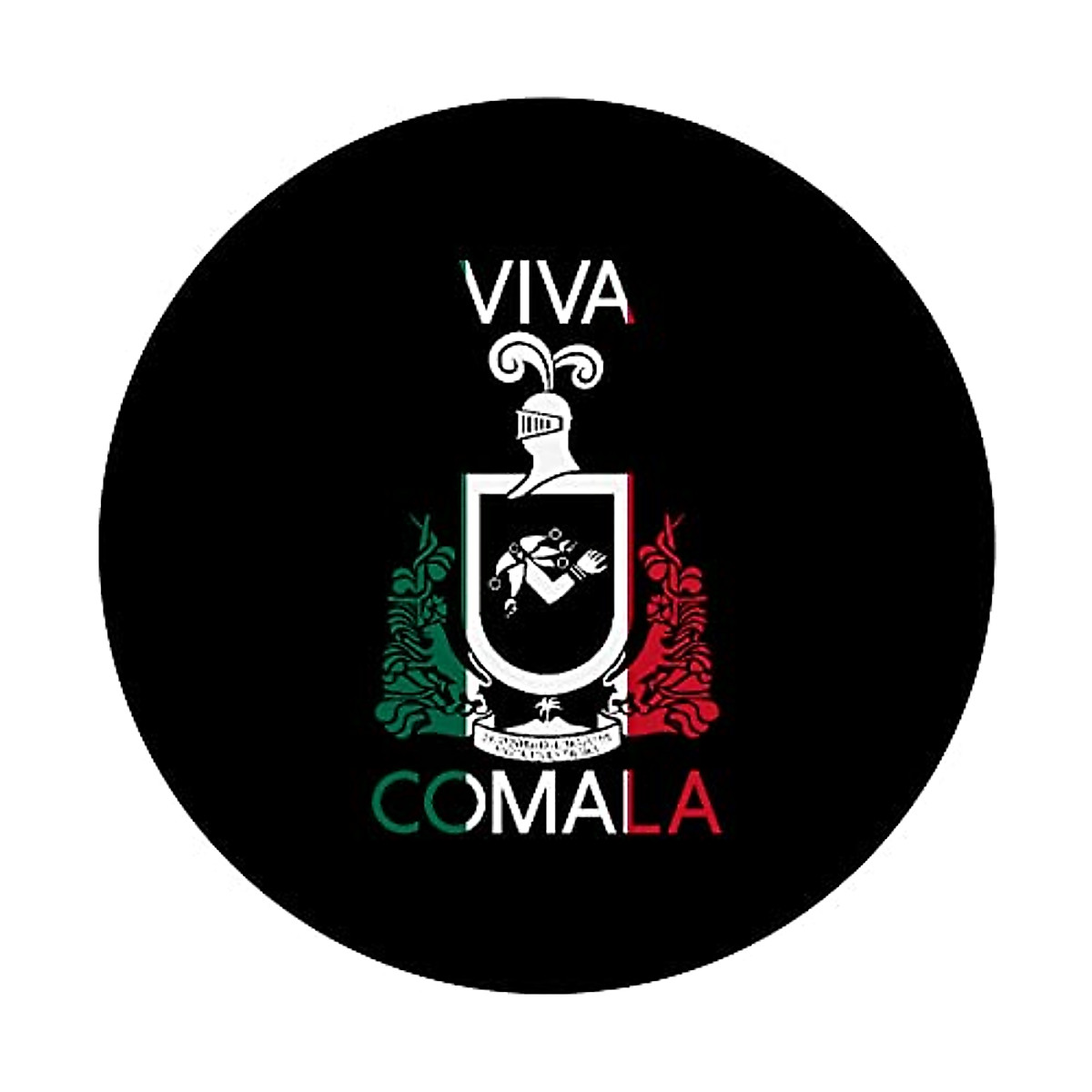 Comala Colima Estado De Mexico Escudo Eagle Aguila PopSockets Swappable PopGrip