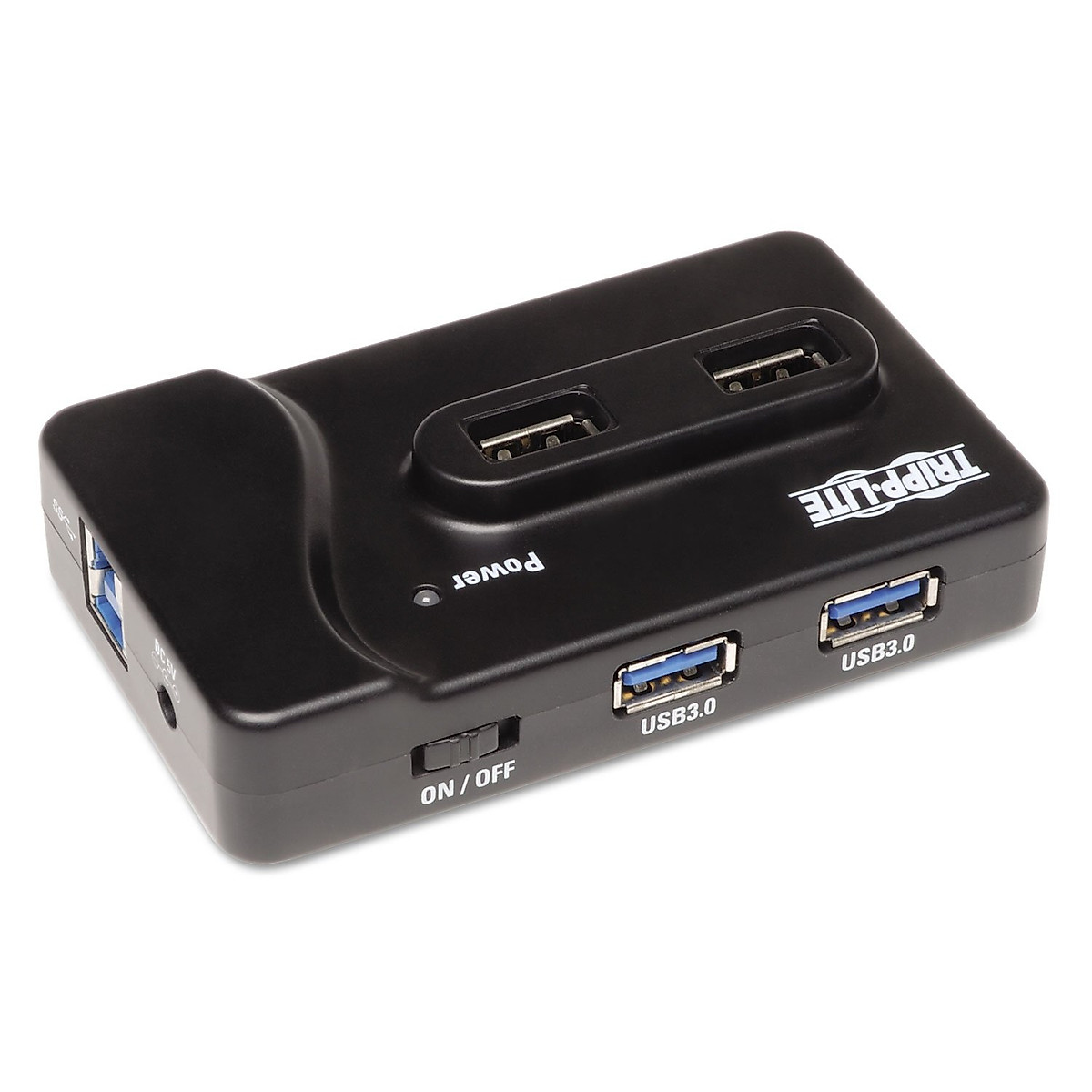 Tripp Lite U360412 6-Port USB 3.0 SuperSpeed Charging Hub, Black