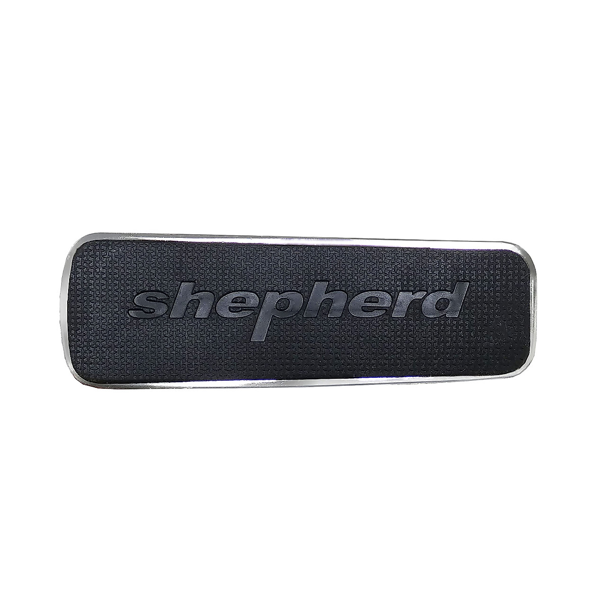 Shepherd Hardware 3314 Designer Satin Nickel Door Wedge with Non-Skid Rubber Base Grip