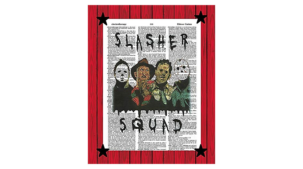 Slasher Squad Horror Movie Icons Poster for Halloween