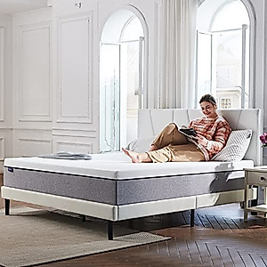 S SECRETLAND Twin Mattress, 8 inch Gel Memory Foam Mattress with Breathable Cover (Mattress Only) Medium Feels-Bed Mattress in a Box