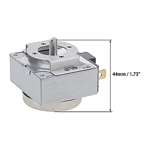 uxcell Time Controller Timer Switch 90 Minutes 90M D Type Shaft Replacement Timer for Electronic Microwave Oven Cooker 1PCS