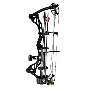 SAS 5-Arrow Archery Bow Compact Hunting Quiver Quick Lock Mounting