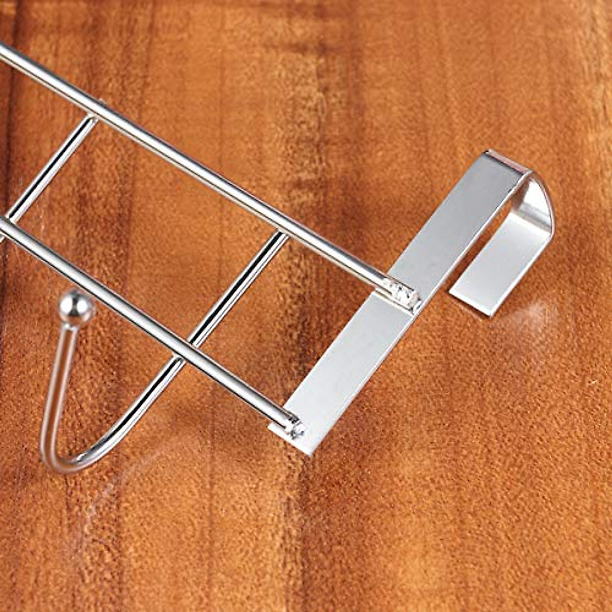 Garneck Over The Door Hook Stainless Steel Door Hanger Towel Rack Door Coat Rack Hanger for Hanging Clothes Towels Coats Hat