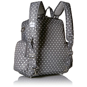 JuJuBe Be Nurtured Large Breast Pump Backpack, Classic Collection - Dot Dot Dot