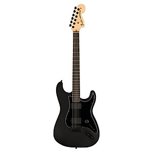 Fender Jim Root Stratocaster Electric Guitar, Flat Black, Ebony Fingerboard