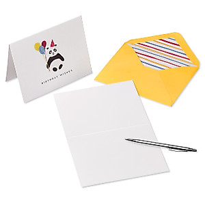 Papyrus Blank Birthday Cards, Party Animal (20-Count)