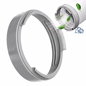 CSRTONI 5.9 Inch/6 Inch Portable Air Conditioner Hose Adapter, Connecting The Round Back End of The Air Conditioner Exhaust Port to Exhaust Pipe, Applicable to lg,whynter,Honeywell,etc.(Round)