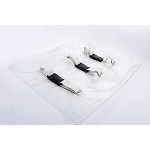 Airgoesin 2pcs Dental Chair Unit Foot Mat Cushion Pad Dustproof Toe Cover Plastic Protector Washable