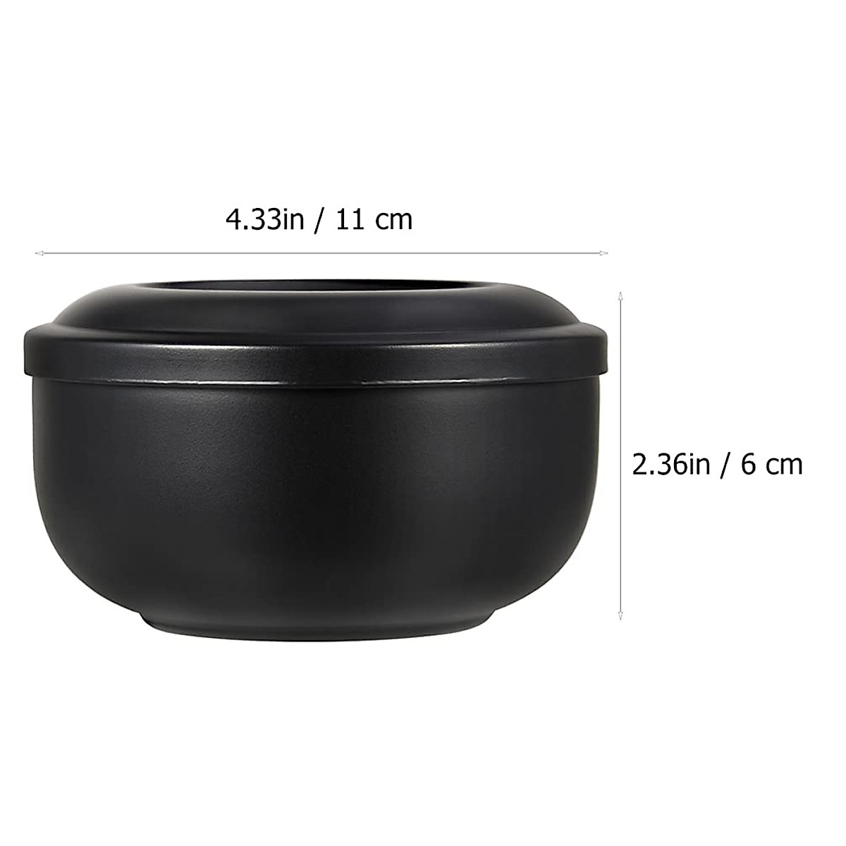 Beaupretty Stainless Steel Shaving Soap Bowl Shaving Mug for Shave Cream Soap Shaving Cup with Lid