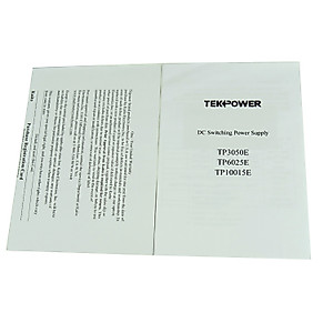 Tekpower TP3050E DC Adjustable Switching Power Supply 30V 50A Digital Display