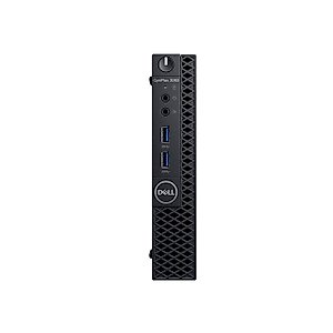 Dell Optiplex 3060 MFF Micro Form Factor (MFF) Desktop, 8th Gen Intel Core i5-8400T, 16GB RAM, 512GB SSD, Intel UHD Graphics 630, WiFi, Windows 10 Pro (Renewed)