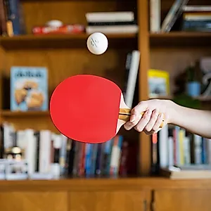 PRO SPIN Ping Pong Paddles - High-Performance Set with Premium Table Tennis Rackets, 3-Star Ping Pong Balls, Compact Storage Case | Professional Quality Ping Pong Paddle Set (4-Player Set)