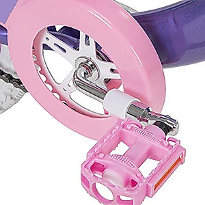Huffy Kid Bike Quick Connect Assembly Glimmer 16 inch, Purple