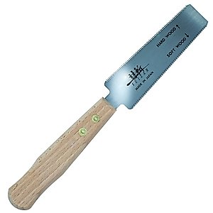 SUIZAN Japanese Flush Cut Saw Small Hand 5 Inch Pull for Hardwood and Softwood Woodworking tools Trim