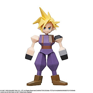 Square Enix Final Fantasy VII Polygon Figure (Blind Box), Multiple Colors, 15 years up