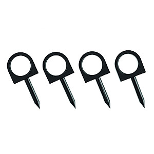 Pine Ridge Archery Target Pins, Built-in Ring, Great for Foam Targets, Pack of 100