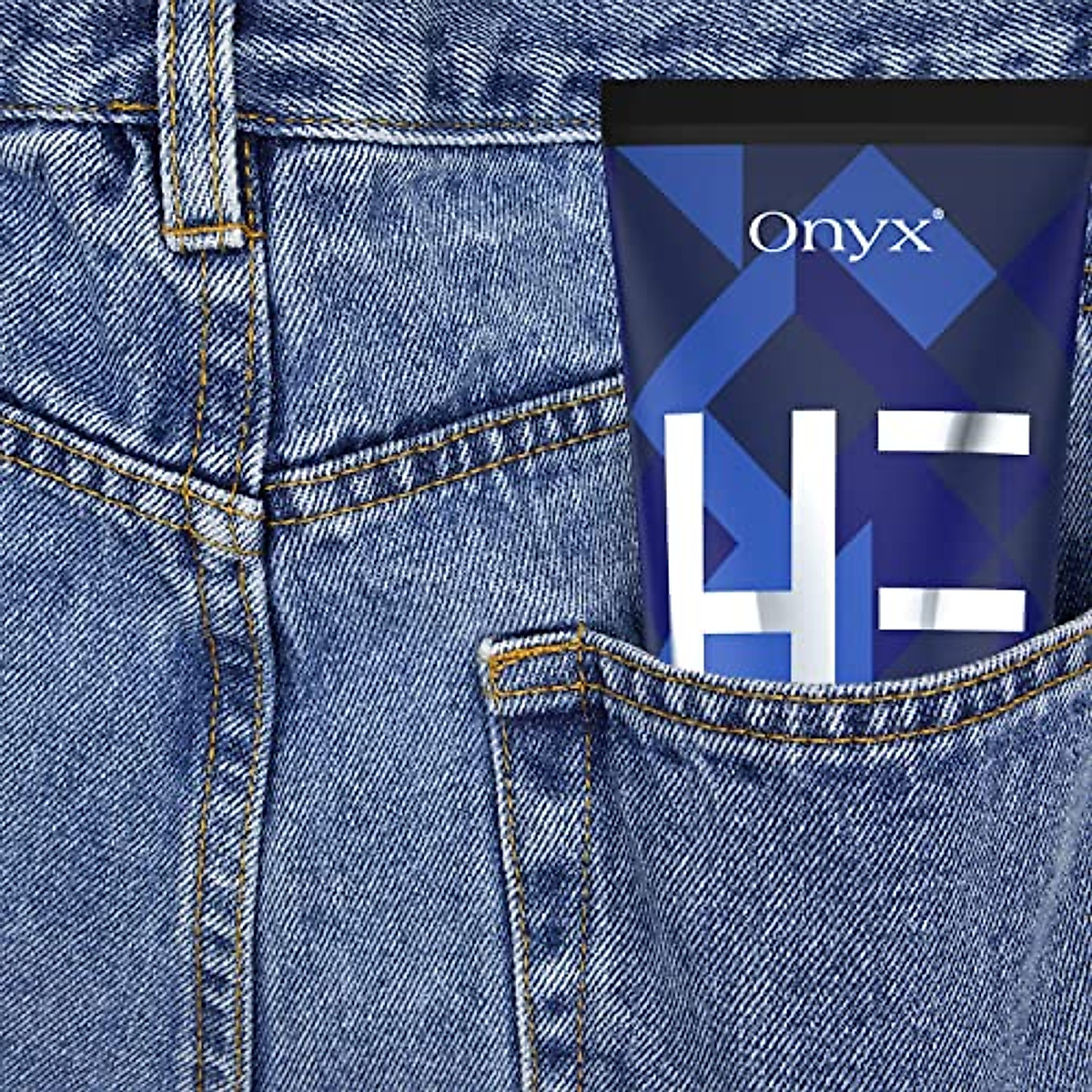 Onyx HE Tanning Bed Lotion for Men - Indoor Tanning Lotion Accelerator & Bronzer, Quick & Dark Tan, Men's Tanning Lotion with Skin Firming, Muscle Bronzing Complex & Moisturizing Formula