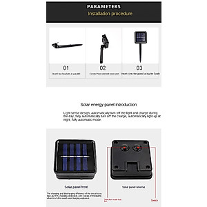 little sapling Led Solar String Lights Outdoor String Lights Garden Crystal Ball Decorative Lights Waterproof Indoor Fairy Lights for Home Garden Patio Party Yard Christmas