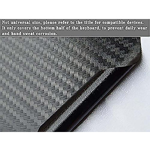 Puccy 2 Pack Keyboard TouchPad Film Protector, compatible with ACER ConceptD 7 Ezel Pro CC715-71-71P-91P 15.6" Black Carbon TPU Trackpad Guard Cover Skin ( Not Tempered Glass Screen Protectors ) new version