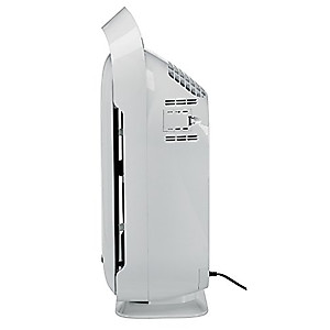 Germ Guardian AC9200WCA 27” 3-in-1 True HEPA Filter Air Purifier for Home, Large Rooms, UV-C Sanitizer, Filters Allergies, Smoke, Dust, Pet Dander, Pollen & Odors, 3-Yr Wty, GermGuardian, White