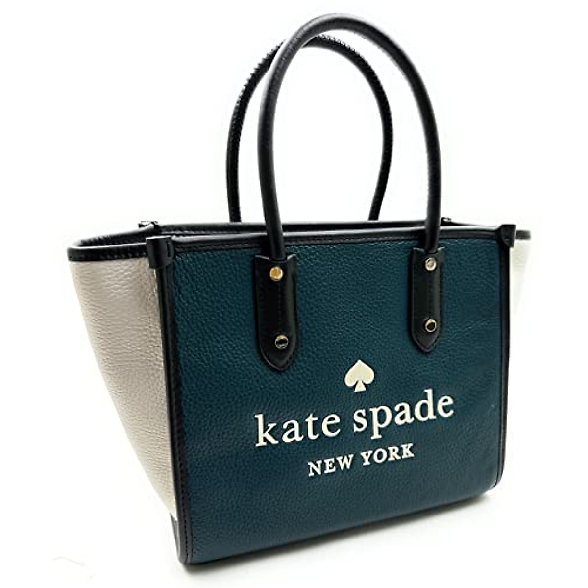 Kate Spade Handbag For Women Ella Small Tote in Pebbled Leather (Peacock)