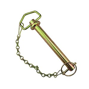 NRC&XRC Hitch Pin with Chain Accessories for Tractors, 3/4 by 6-1/4-Inch