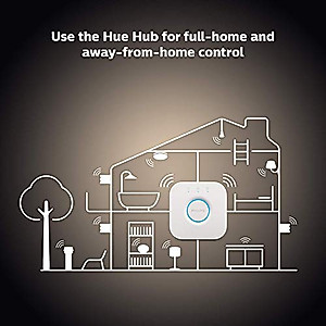 Philips Hue White BR30 LED 65W Dimmable Wireless Smart Light Starter Kit