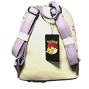 Eevee & Eeveelutions Watercolor Mini Backpack Shoulder Bag Purse
