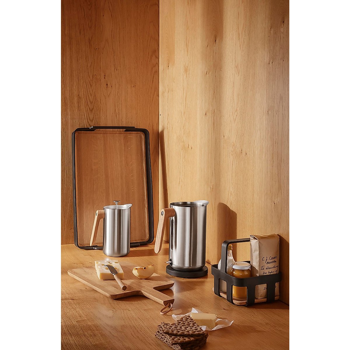 EVA SOLO | Rectangular Serving Tray Nordic Kitchen | Stylish Serving and Practical Design with Handles | Danish Design, Functionality & Quality |