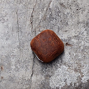 JJNUSA Genuine Leather Distressed Leather for Beats Fit Pro Wireless Charging Case Leather Protective Cover Earbud Case