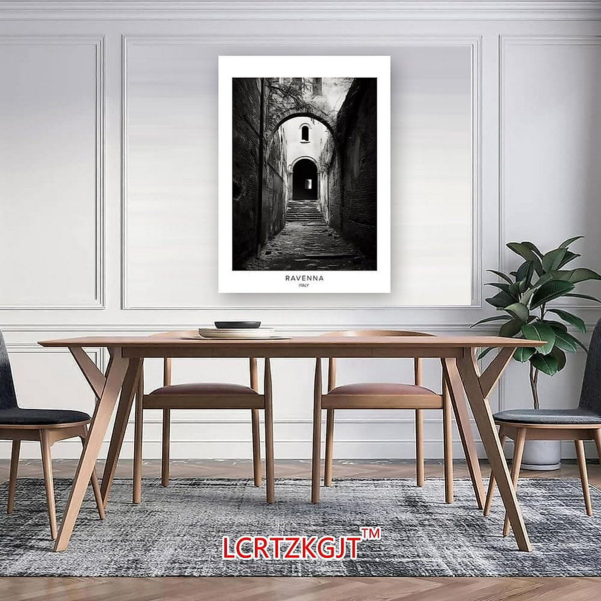 RAXES 8x10 Of Ravenna Italy Black And White Analogue Photography 4 Living bedroom office decoration children room printed photo paper poster