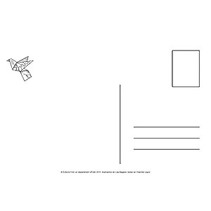 Color Yourself Zen Postcards: 50 Tranquil Passages to Color and Share