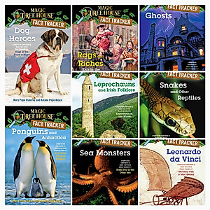 Magic Tree House Fact Trackers Complete 38 Book Set Collection Series (Includes Wild West, Baseball, World War II, Dragons and Mythical Creatures, Dogsledding and Extreme Sports, Vikings, Sharks and.)