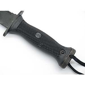 Ontario 6141 MK 3 Navy Knife (Black), stainless steel