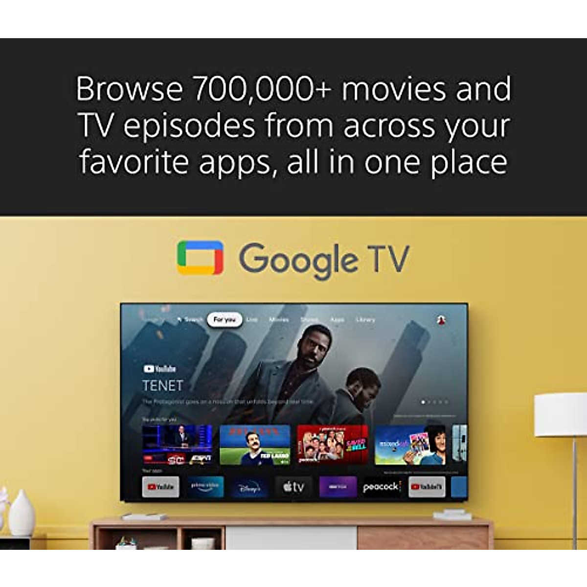 Sony 55 Inch 4K Ultra HD TV A95K Series: BRAVIA XR OLED Smart Google TV with Dolby Vision HDR,Bluetooth, Wi-Fi, USB, Ethernet, HDMI and Exclusive Features for The Playstation- 5 XR55A95K- 2022 Model