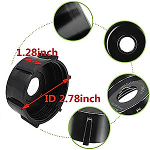 Anbige Replacement Parts Oster 004902-003-NP0 Blender Jar Bottom Cap, Compatible with Oster and Osterizer Blenders