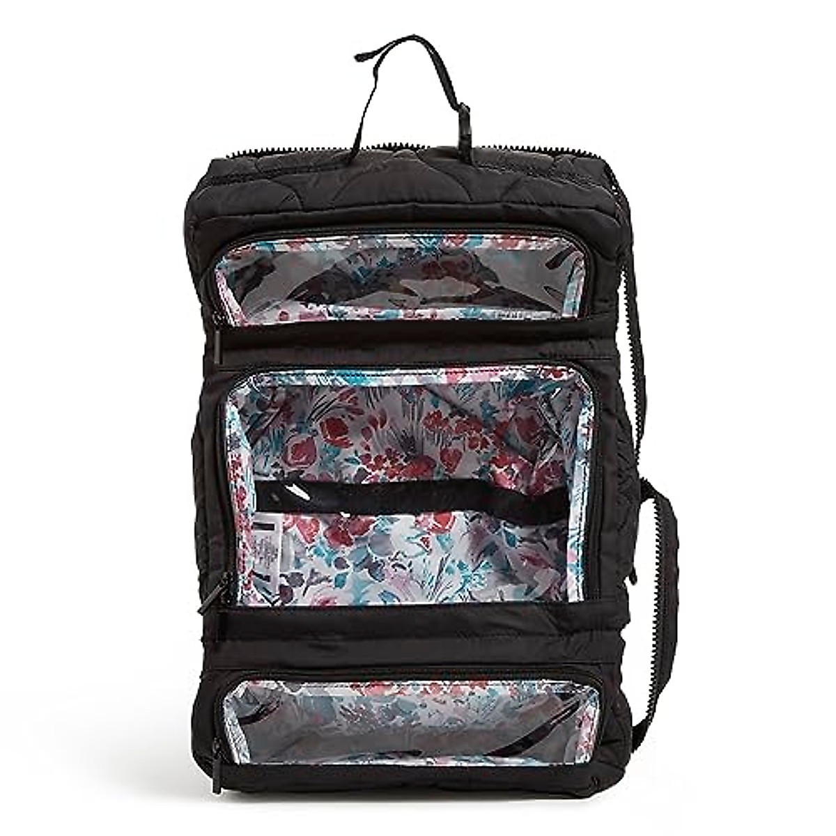 Vera Bradley Featherweight Hanging Organizer, Black