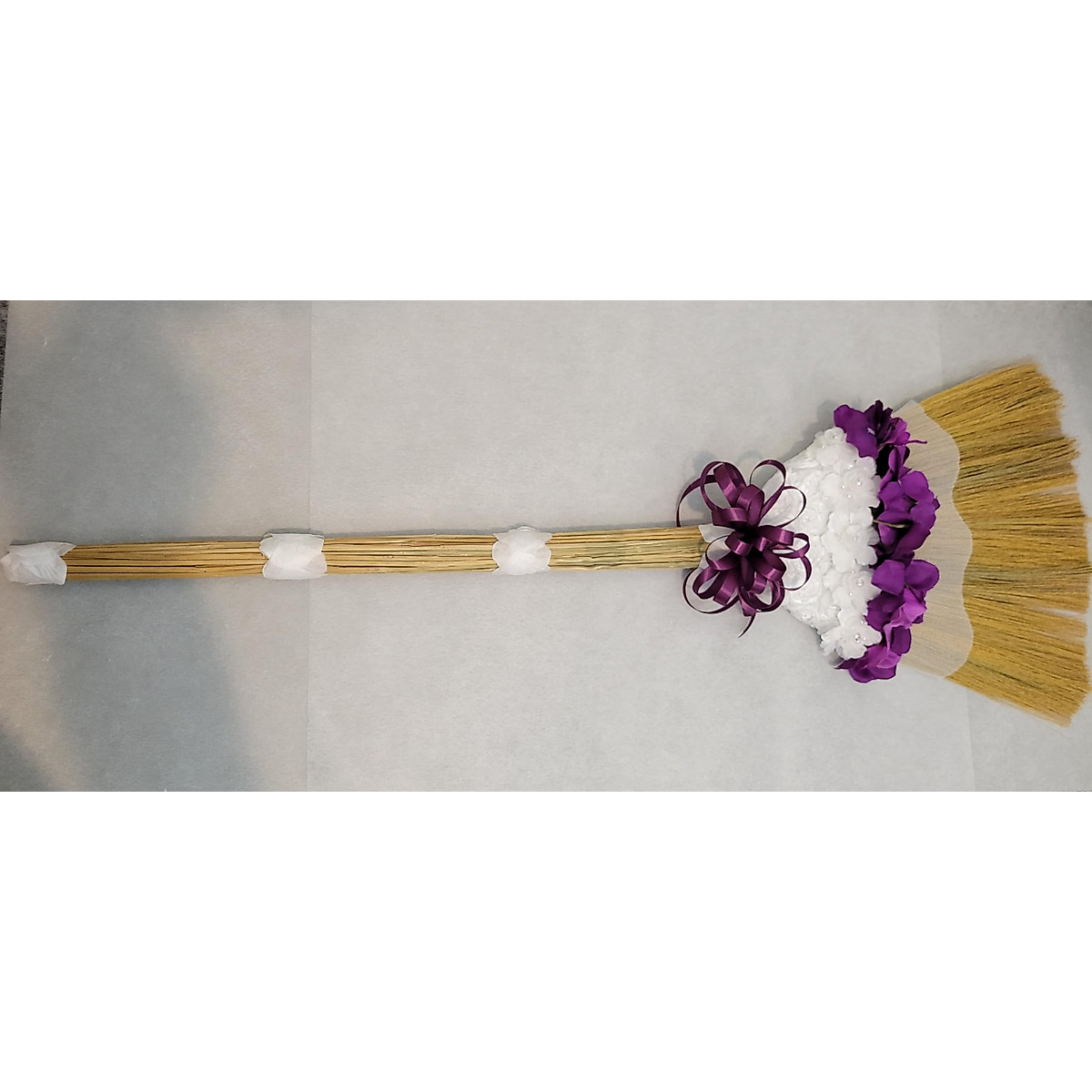 OnHoliday 34" Wedding Jumping The Jump Broom Ceremony Design Your Own Bridal Accessory