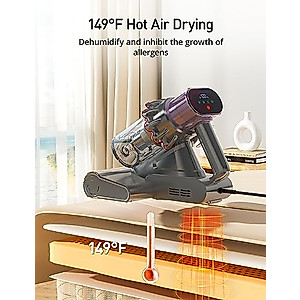 Mattress Vacuum Cleaner with Dust Sensor, 15Kpa UV Bed Vacuum, 99.9% Allergen Removal, Ultrasonic & 40000 RPM/Min Brushroll Rotation, High Heating Octuple Tech, LED Display, Widened Brush, Corded