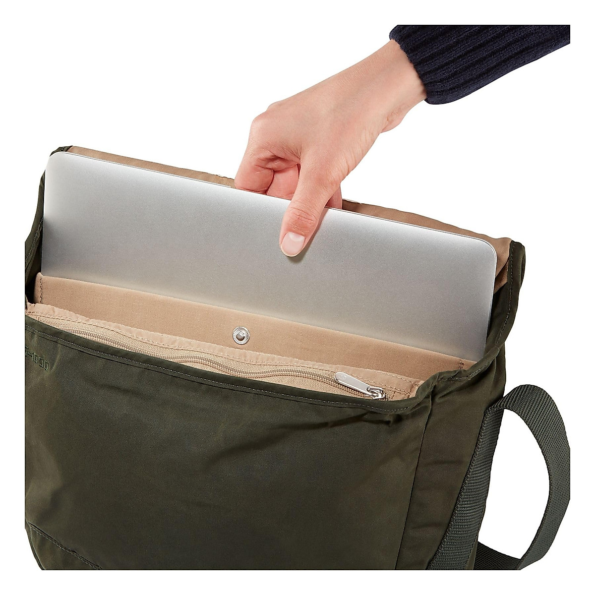 FJÄLLRÄVEN Greenland Shoulder Bag Small, Deep Forest, 34 Centimeters