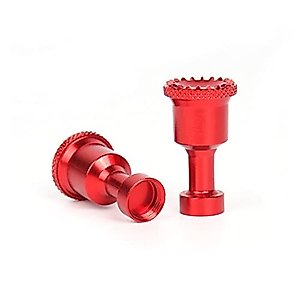 ERGFV Drone Parts,1Pair Transmitter Thumb Rocker Cover Metal Joysticks Replacement for DJI for Mavic Mini for Mavic 2 Air Drone Remote Control Accessory-Red ( Color : Red )