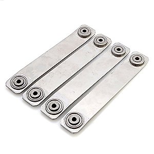 Barn-Shed-Play S/4 Stainless Steel Glider Bearing Arm Brackets - 6 1/2" from Hole to Hole